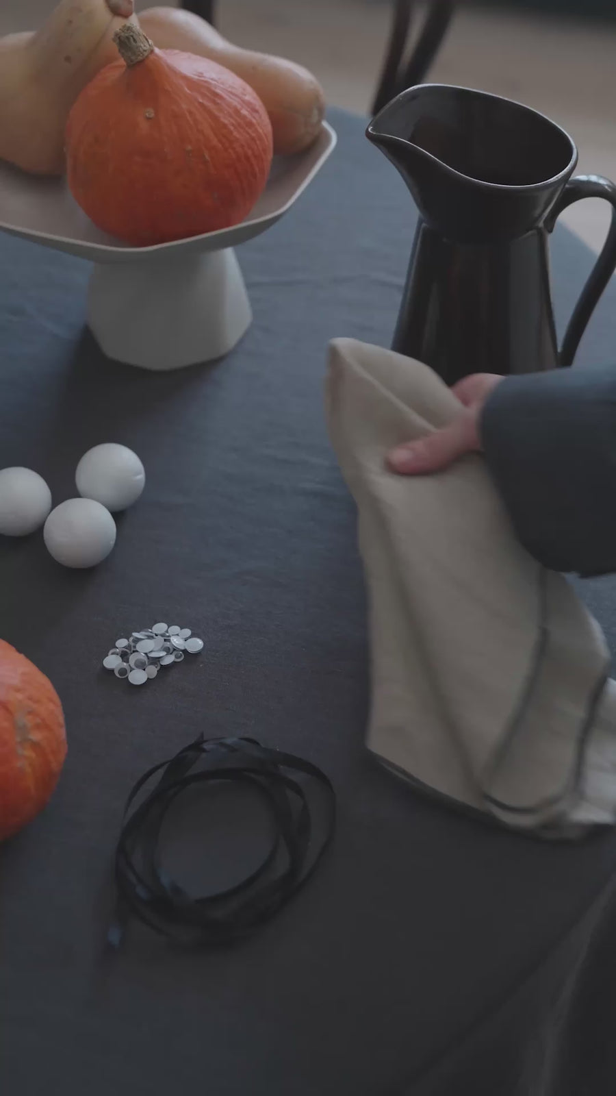 Ghost Napkins for Your Halloween Table – Broste Copenhagen